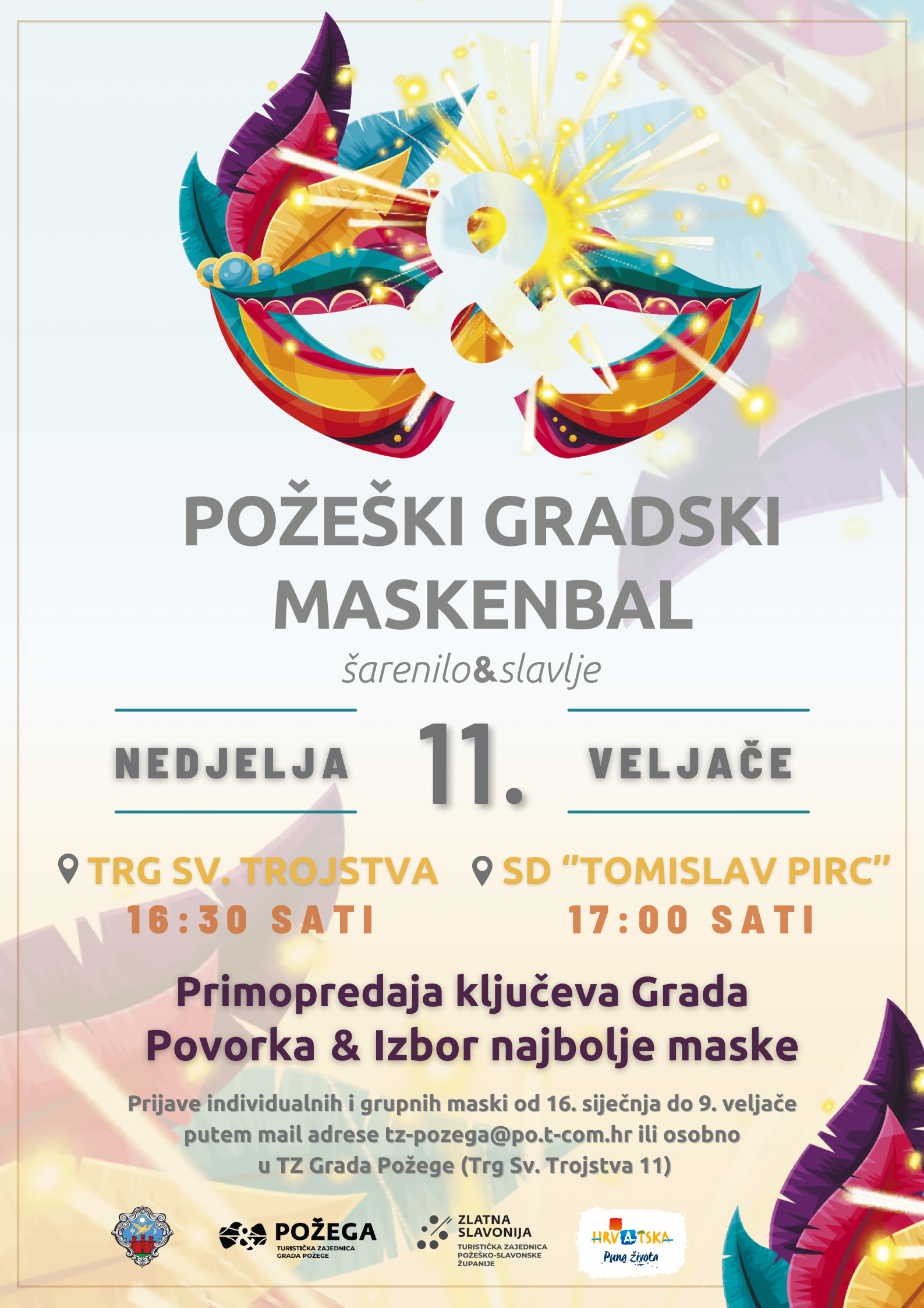 Požeški gradski maskenbal | Turistička zajednica Požeško-slavonske županije